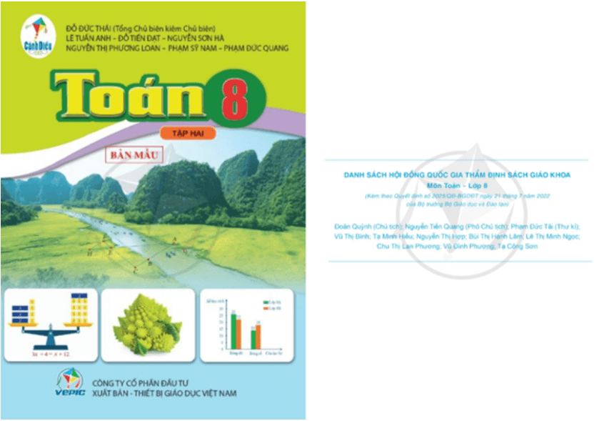 Sách Toán 8 Tập 1 Học Toán Cùng Cuốn Sách Hấp Dẫn Này 